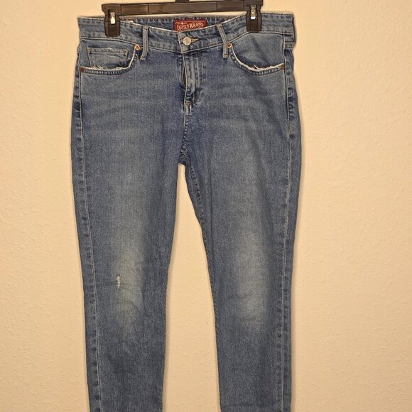 Lucky Brand | Jeans | Lucky Brand Stella Skinny Womens Distressed Denim ...